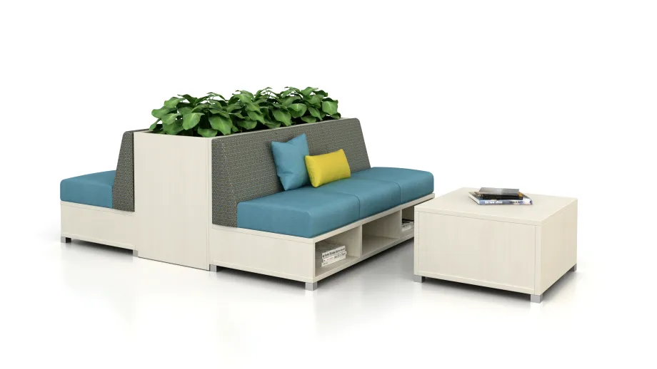 Calibrate Dry Planters with LB Lounge for separation of space | AIS ...