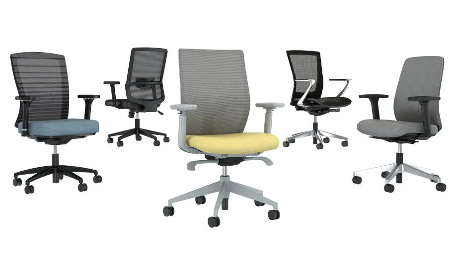 AIS Task Seating with Alliance Fabrics | AIS Image Library