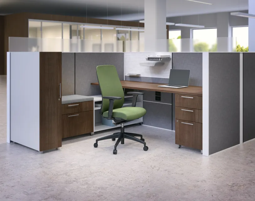 Bolton Seating with Matrix and Calibrate Series Storage | AIS Image Library